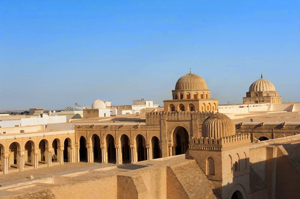 The Great Mosque of Kairouan: An ancient beautiful mosque in North ...
