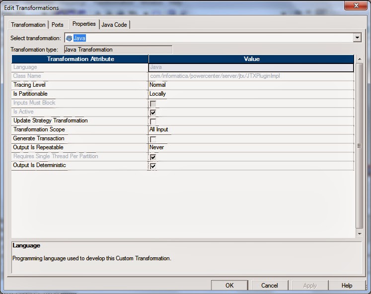 Informatica - Java Transformation ~ Tech Volcano