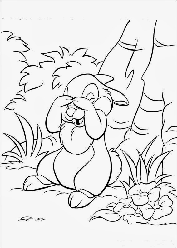 Disney Bunnies Coloring Page Coloring Pages