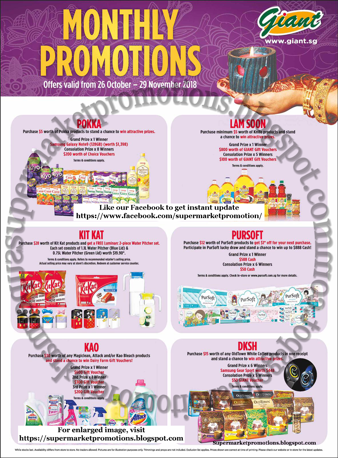 Giant Monthly Promotions 26 October - 29 November 2018 ~ Supermarket ...