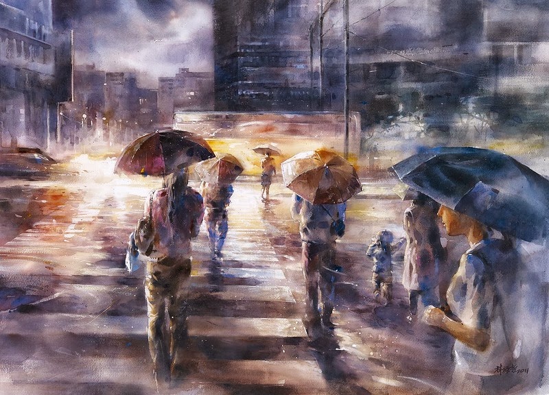 Коллекция картинок: Тайваньский художник Lin Ching Che