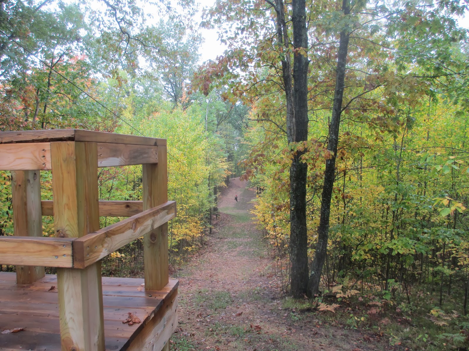 Ziplining Across the USA: Saturday October 5 Snow Snake Resort Zipline