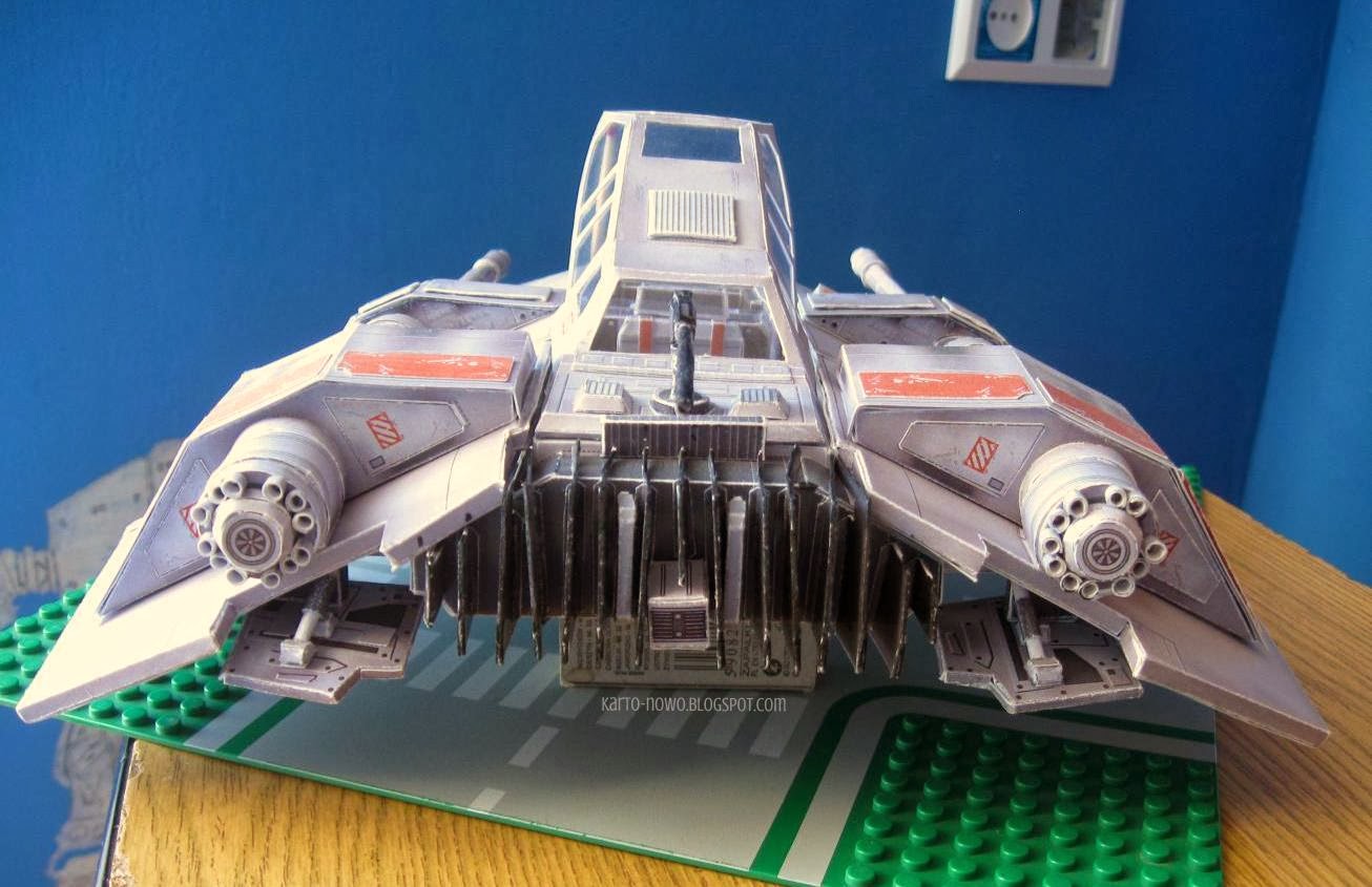 T-47 Snowspeeder czyli jak uziemić AT-ATa - kartonowo