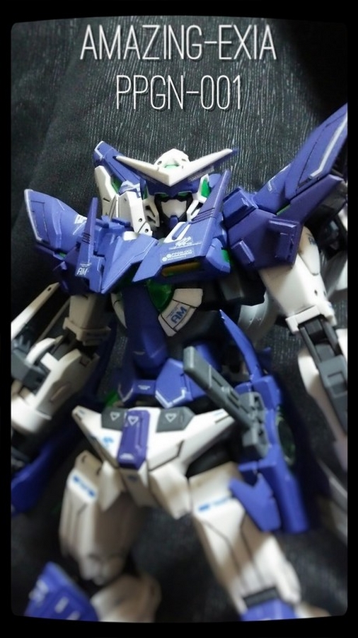Custom Build: MG 1/100 Gundam Amazing Exia