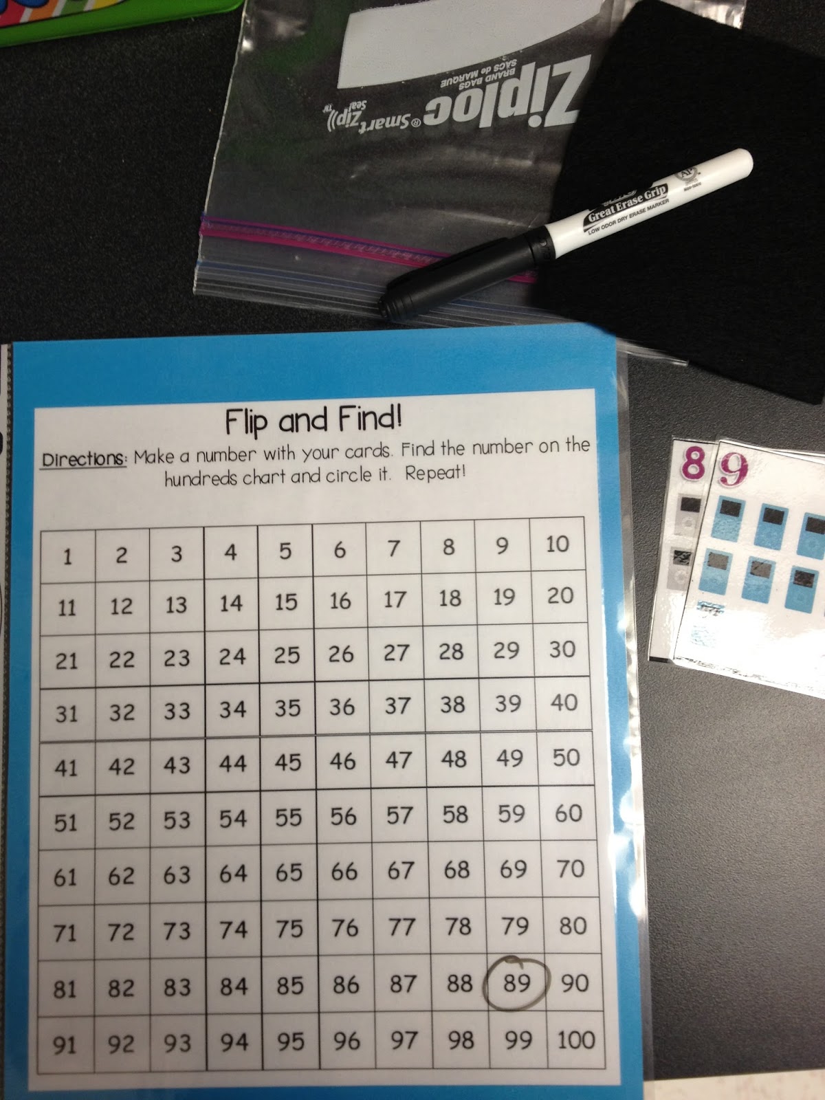 A Glimpse Into My Math Workshop & Freebie Game!! - Miss DeCarbo