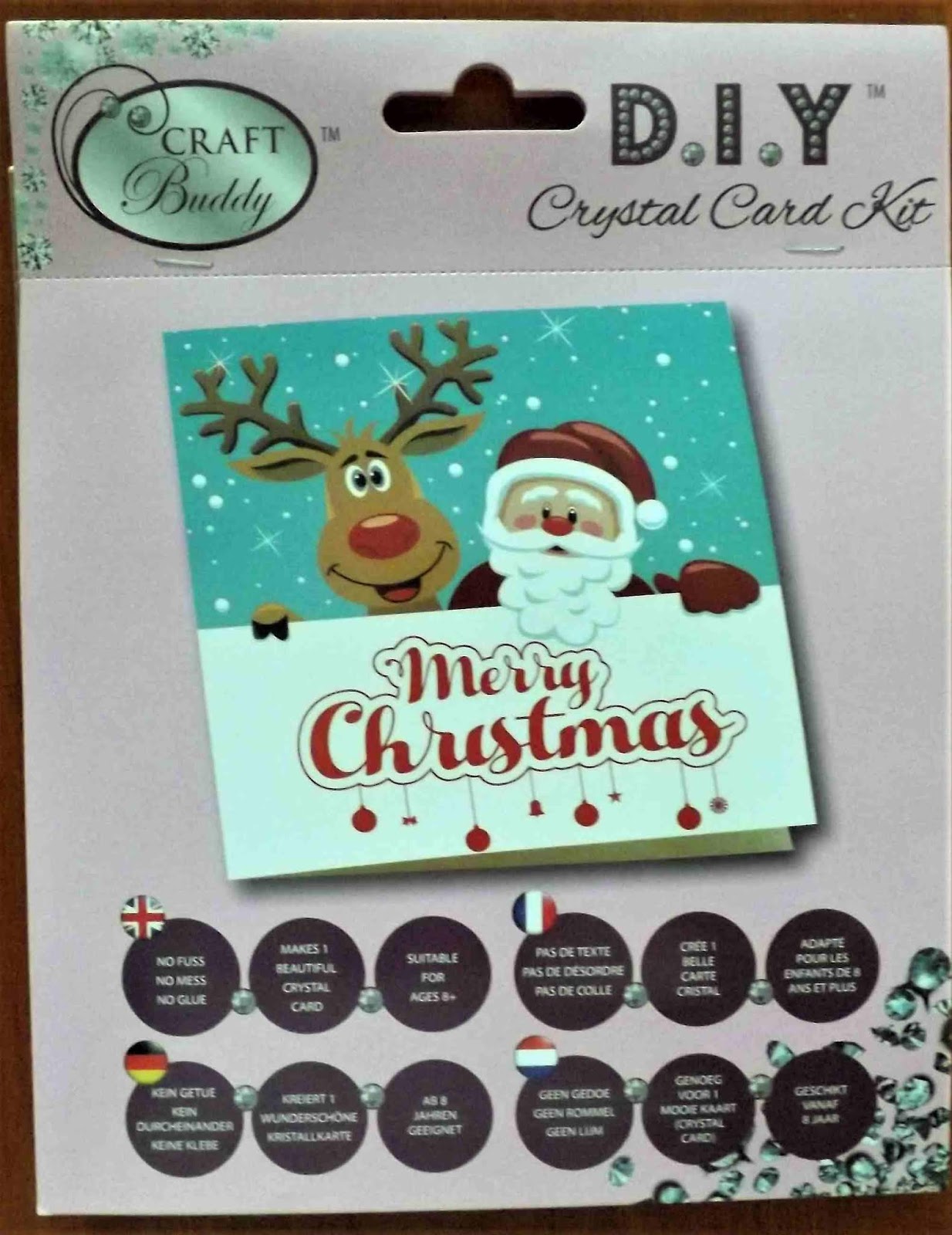 Make-your-own Crystal Card Kit from Craft Buddy review | Madhouse ...