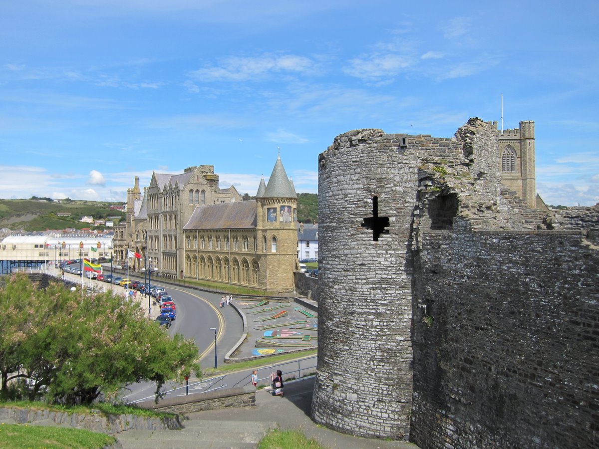 Seeing Anew: Aberystwyth: Old College and Castle