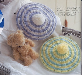 Sa invatam sa crosetam si sa tricotam: basque , bereta pentru copii