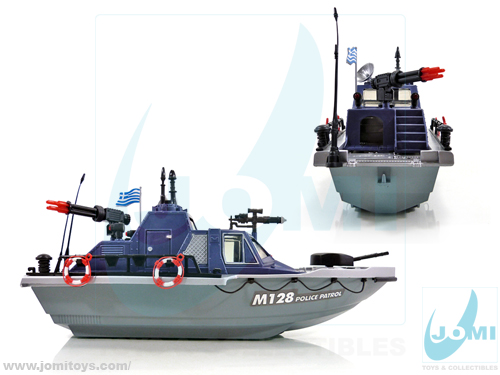 JoMi toys: Special Elite Police Force Heavy Patrol Boat