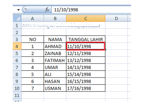 Cara mengatasi format tanggal di excel tidak bisa diubah | Belajar bareng