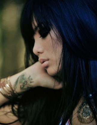 Color de pelo negro azulado - Tendencias 2016