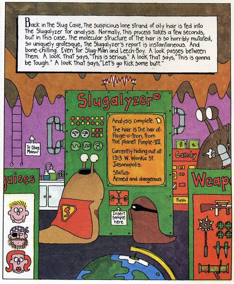 Sunday Comics Debt: Slug-Man "The Final Confrontation III"