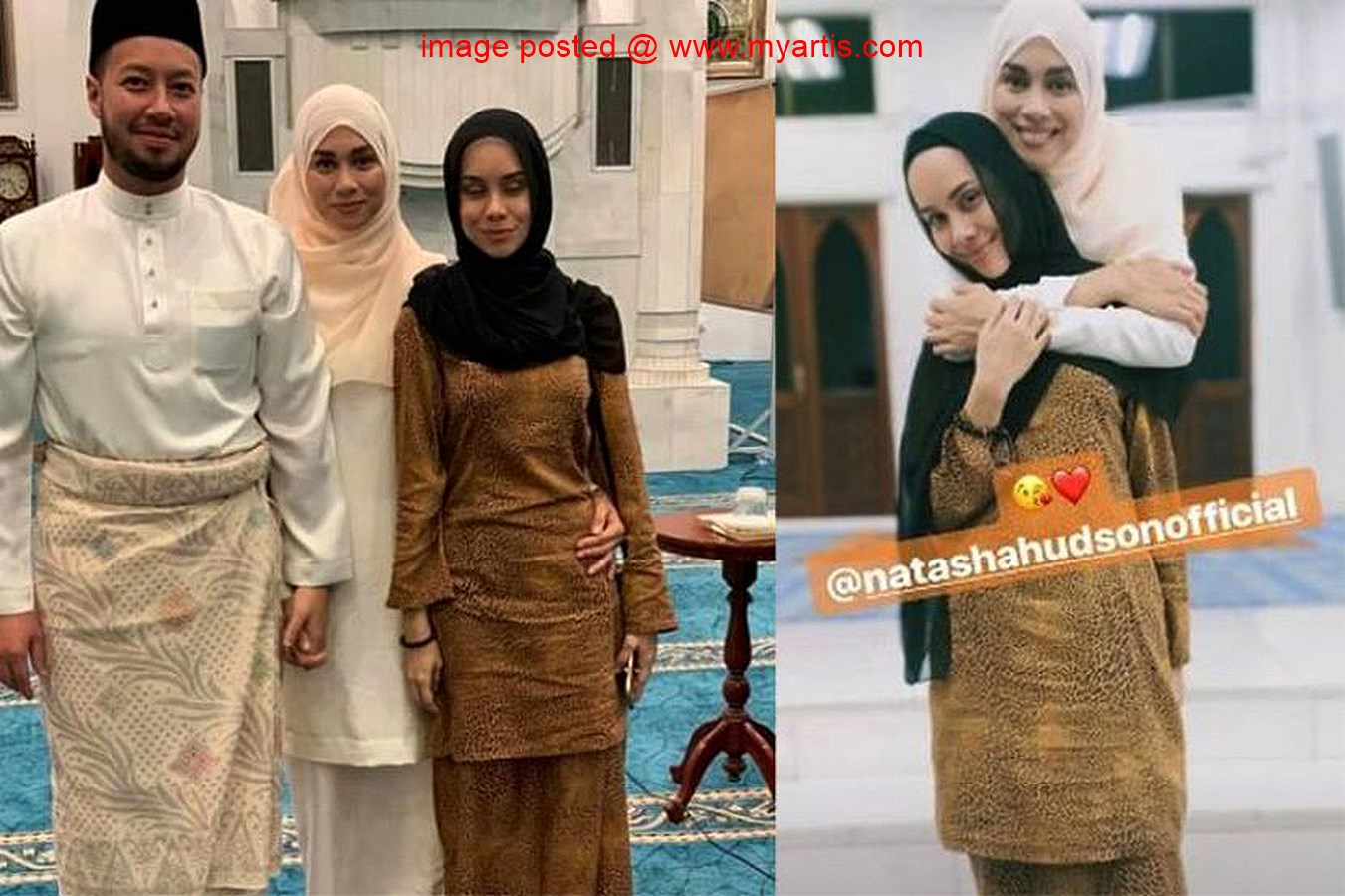 MYARTIS.COM | MYARTIS | MY | ARTIS: NATASHA HUDSON PERKENALKAN SUAMI, MINTA DOAKAN BAIK-BAIK
