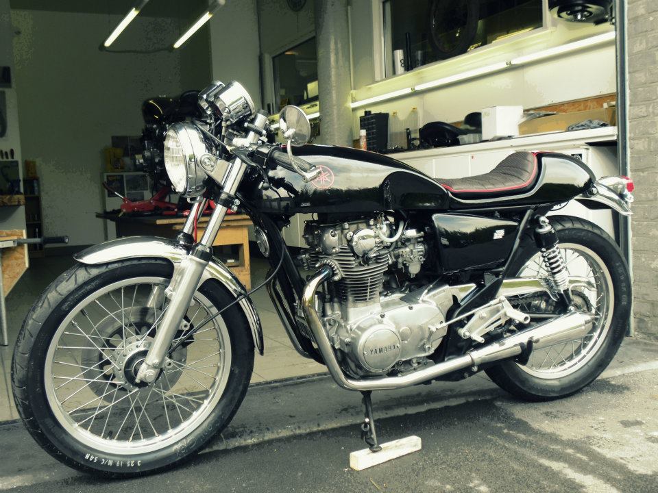 XS 650 Ruby Racer - RocketGarage - Cafe Racer Magazine