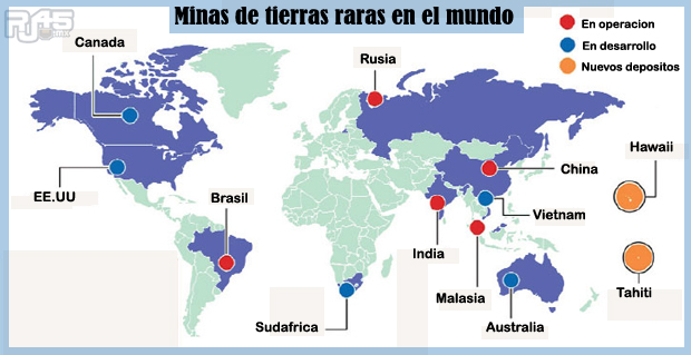 La Gran Partida: LA GEOPOLÍTICA DE LAS “TIERRAS RARAS”: EL NUEVO ORO NEGRO