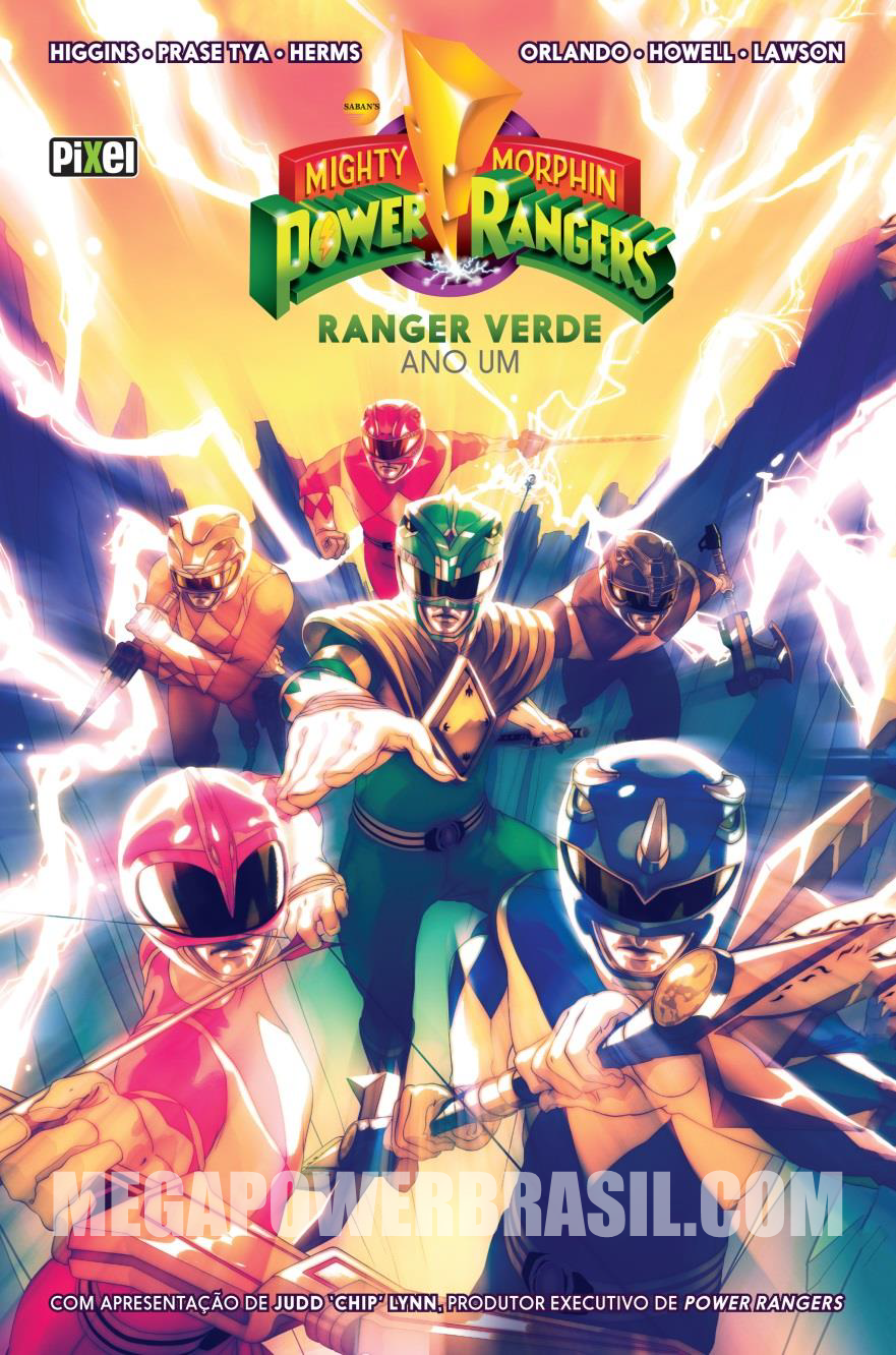 Quadrinhos de Power Rangers serão lançados no Brasil