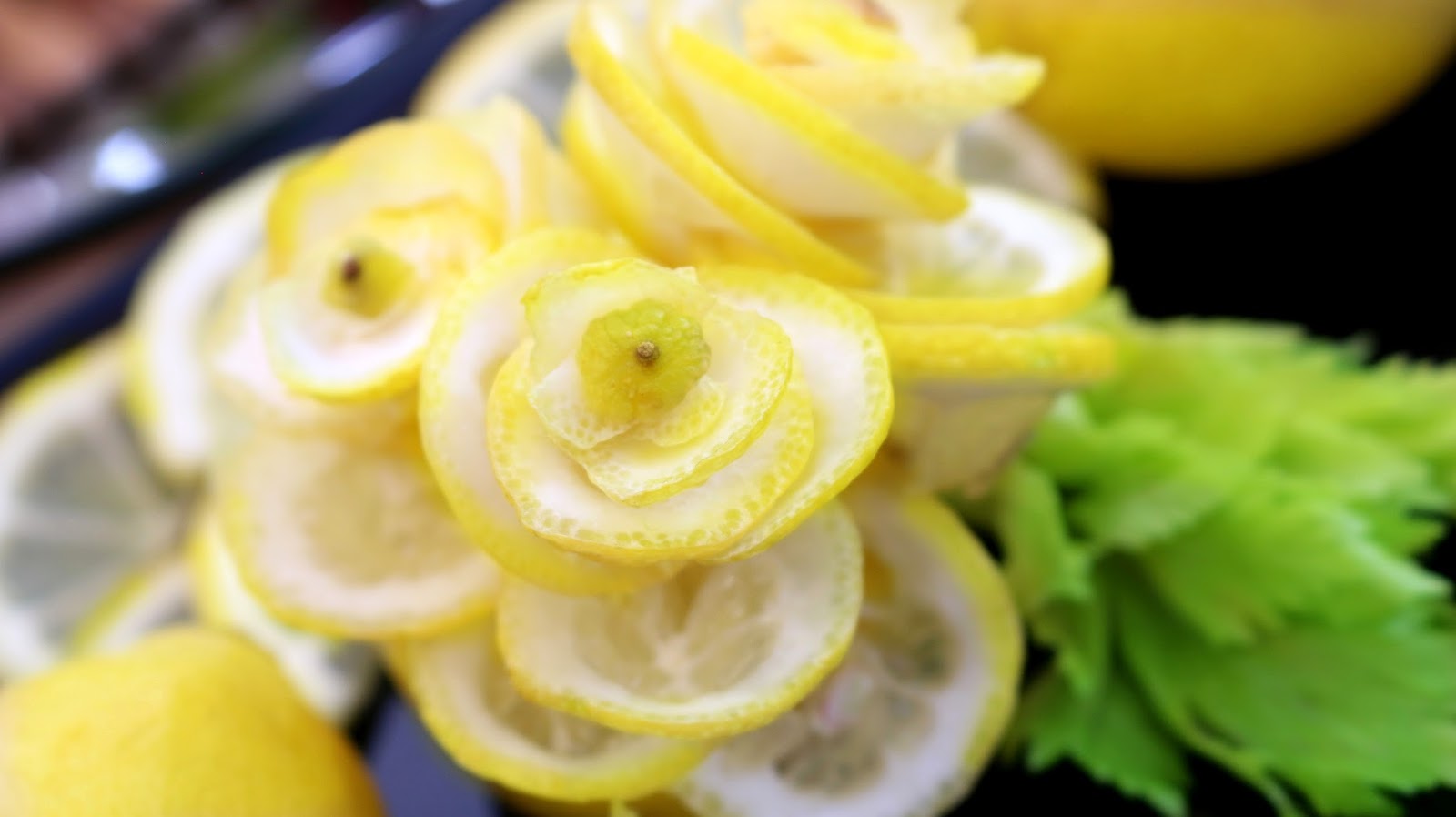 ItalyPaul - Art In Fruit & Vegetable Carving Lessons: Art In Lemon Rose ...