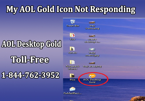 1-844-794-2515 My AOL Gold Icon is Not Responding