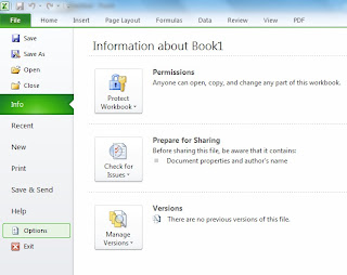 Hapus Recent Microsoft Excel dan Word 2007 dan 2010 ~ Riki Ramdani Saputra
