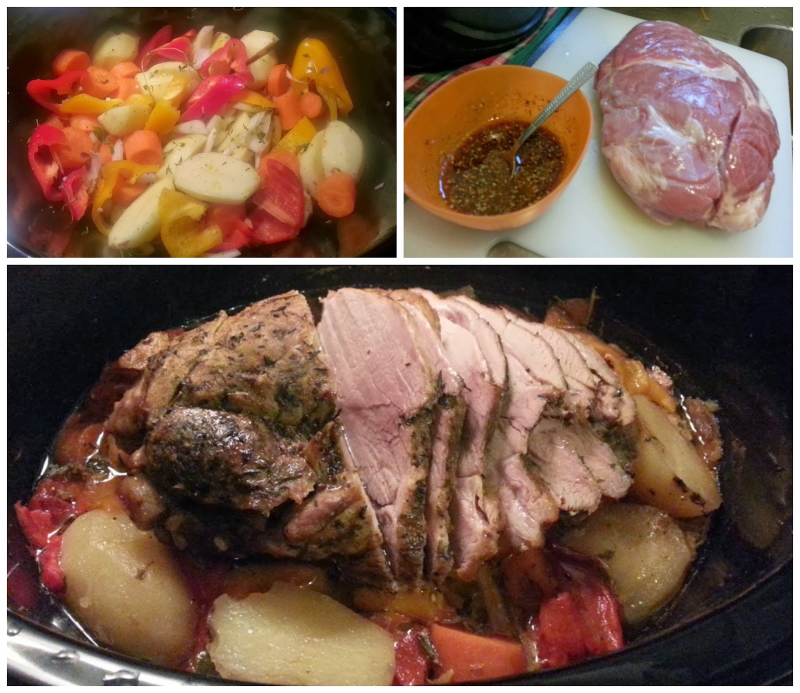 bloggerduckie: Skinkstek i crock-pot