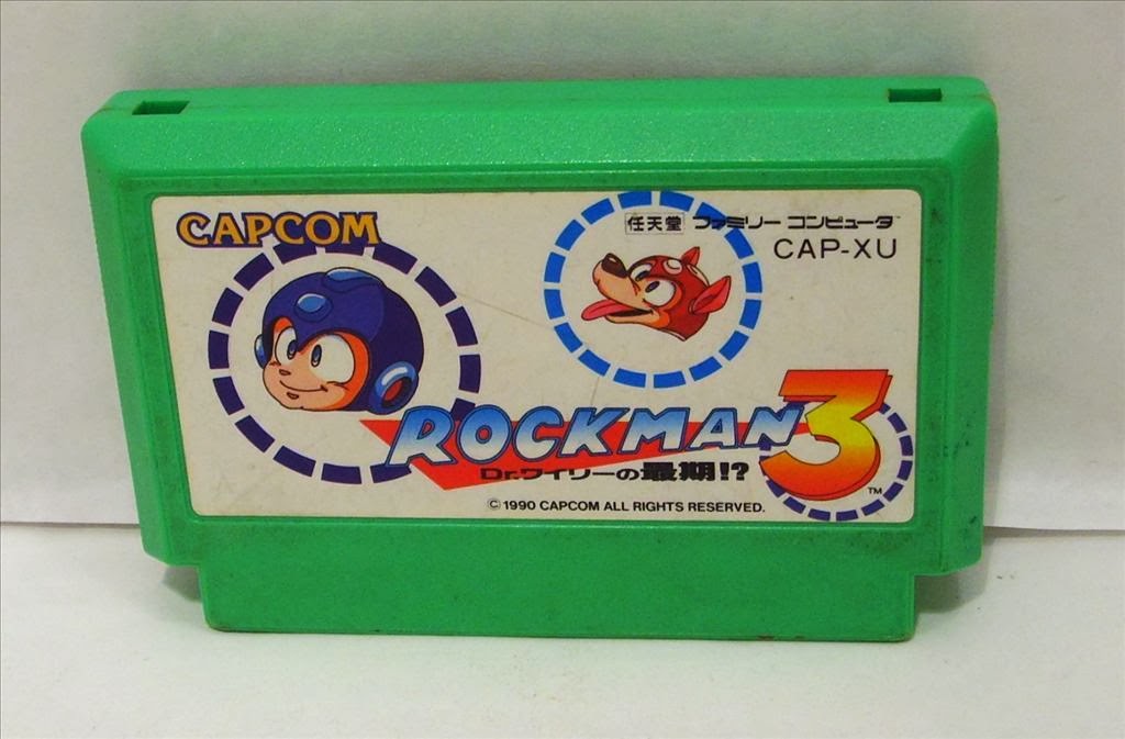 Japanspel Blog: Famicom friday: Rockman 3 / Mega man