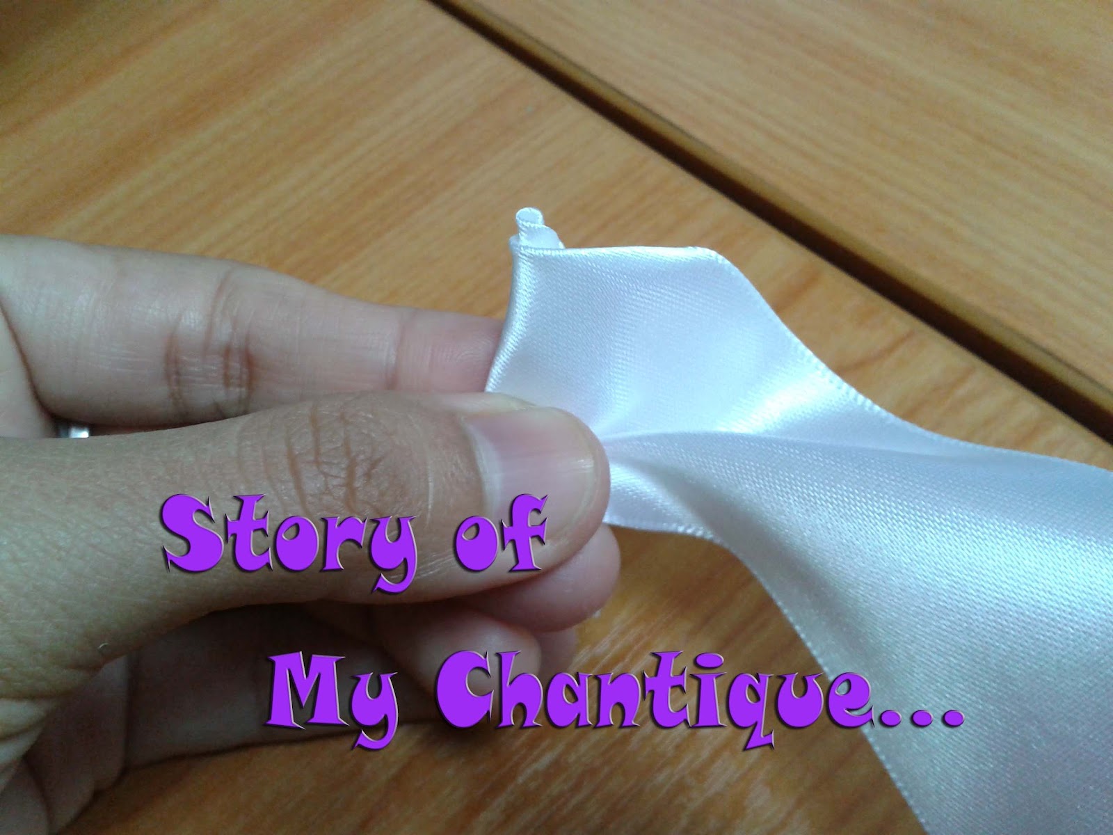 ~~Story of My Chantique~~: DIY- Cara Membuat Riben Ros (Rose Ribbon)