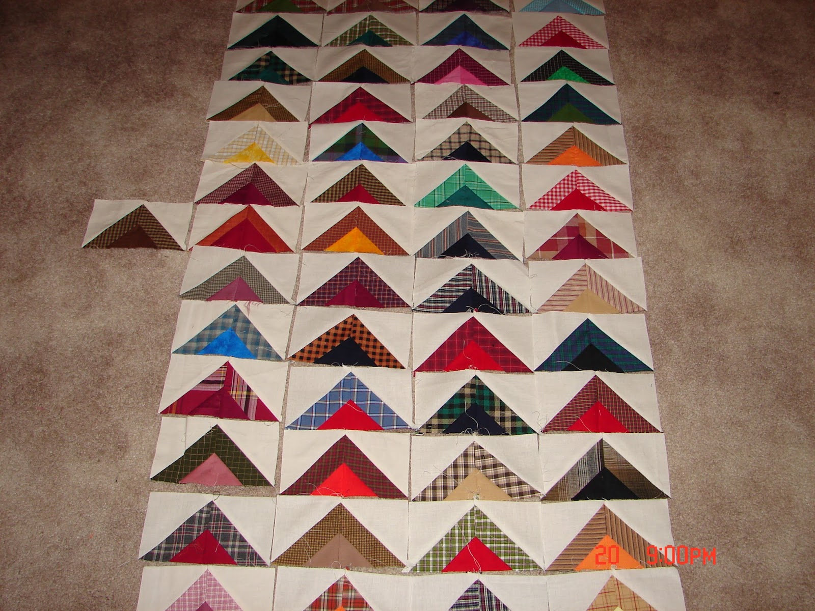 JulieKQuilts: Making some tracks now!!