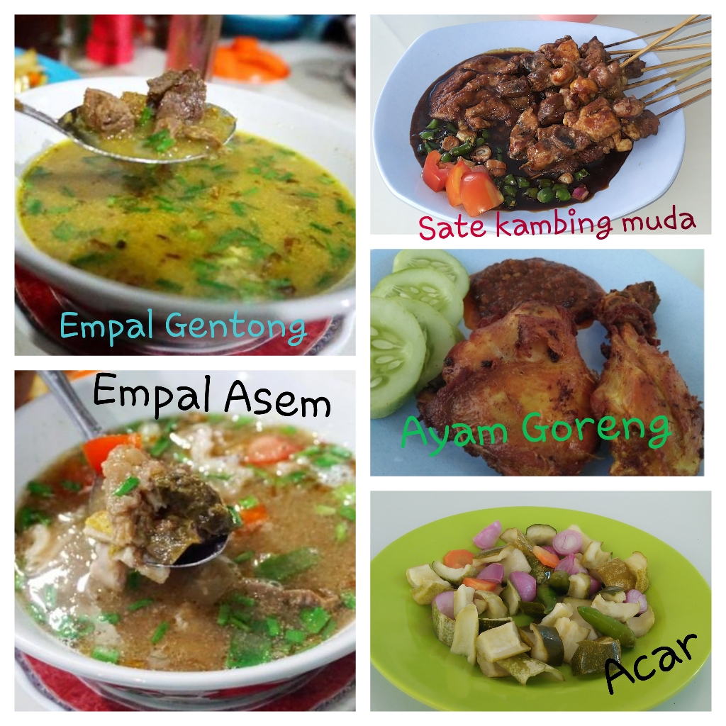 Empal Gentong Amarta Empal Asem Menu Khas Kuliner Cirebon Di Rm Amarta