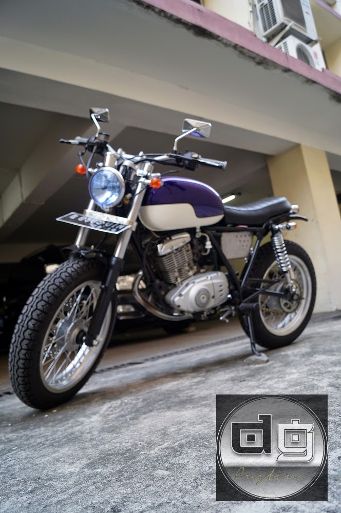 Tangki Knalpot Kustom: Thunder 125 Street Tracker DG#6