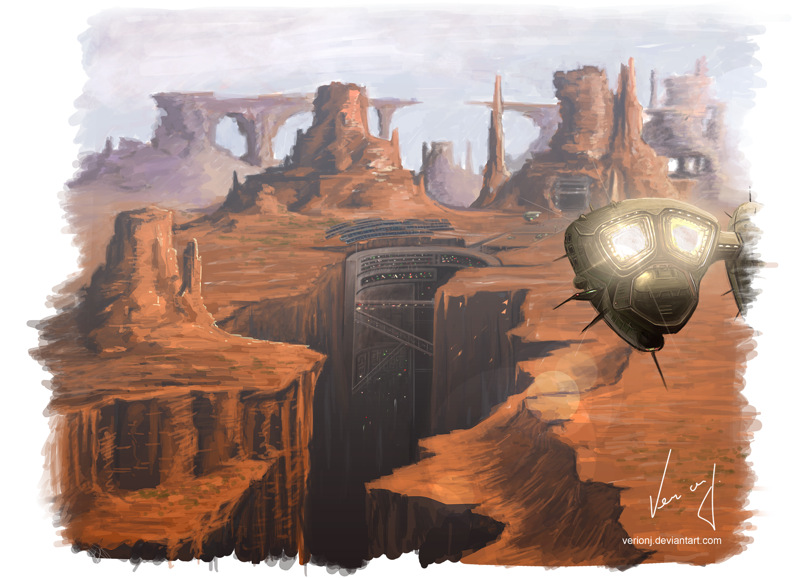 Western Science Fiction Space