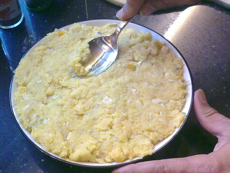 Cocina para Ro: Funche aliñado venezolano