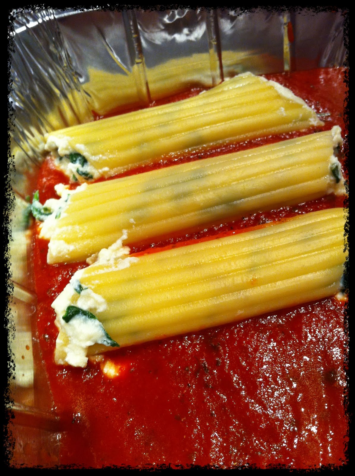 Scrumptious Recreations: Spinach, Mushroom & Italian Three Cheese ...