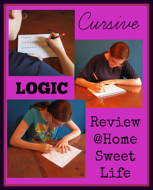 Home Sweet Life: CursiveLogic Workbook ~ A Crew Review