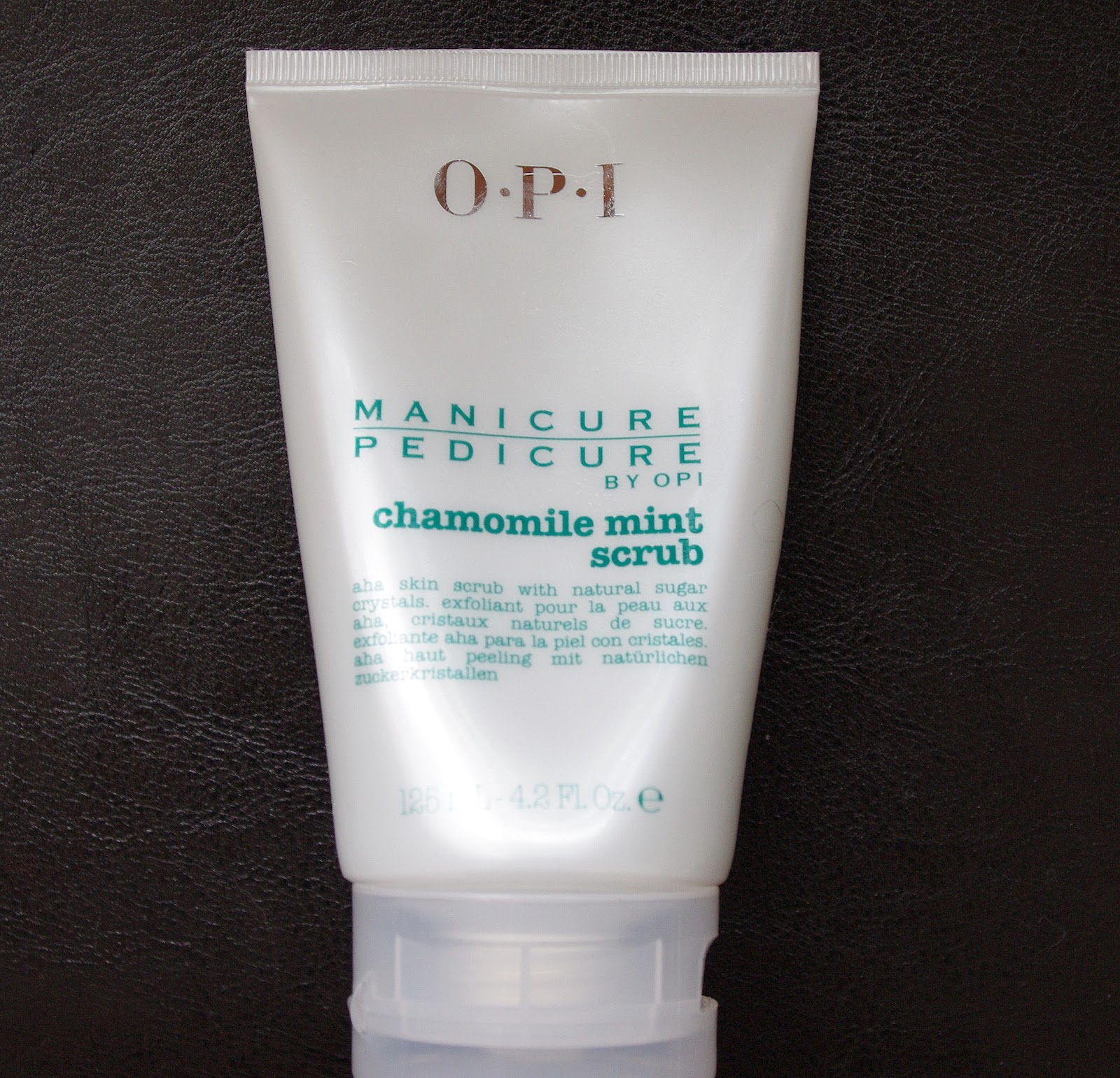 ♥ OPInionated About OPI ♥: OPI Chamomile Mint SCRUB