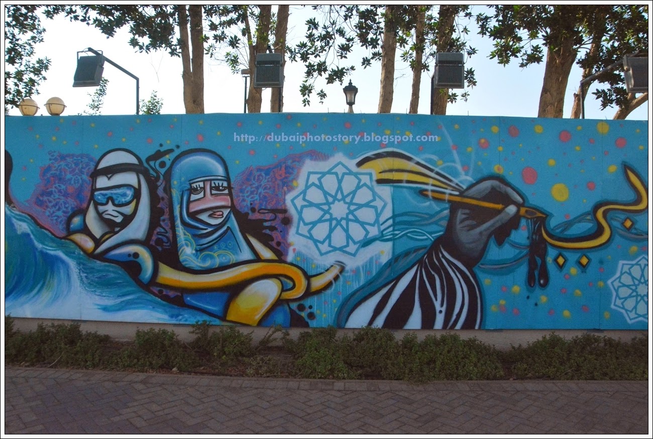 Dubai Photo Story: Dubai's street graffiti