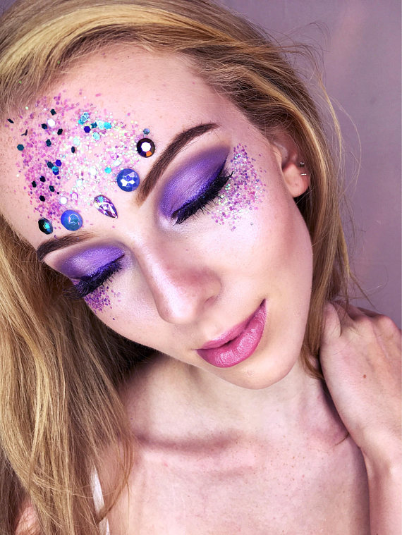 Maquiagem para carnaval: Idéias de make colorido e glitter para se ...