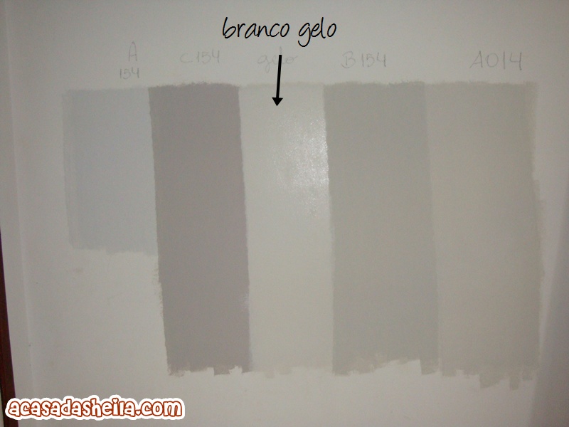 A Casa da Sheila: Escolhemos a cor da tinta | Cores de tinta para salas ...