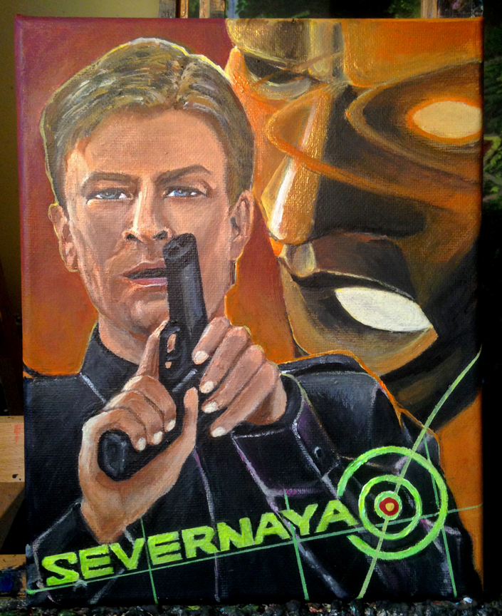 My James Bond Characters Painting Project: Alec Trevelyan in GOLDENEYE ...