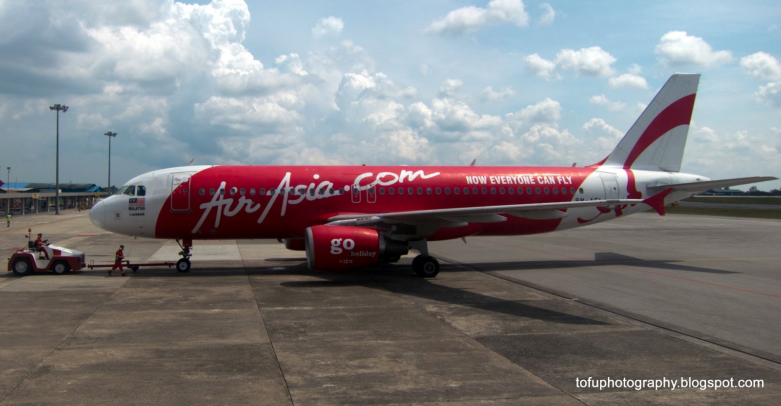 Tofu Photography: Air Asia jet