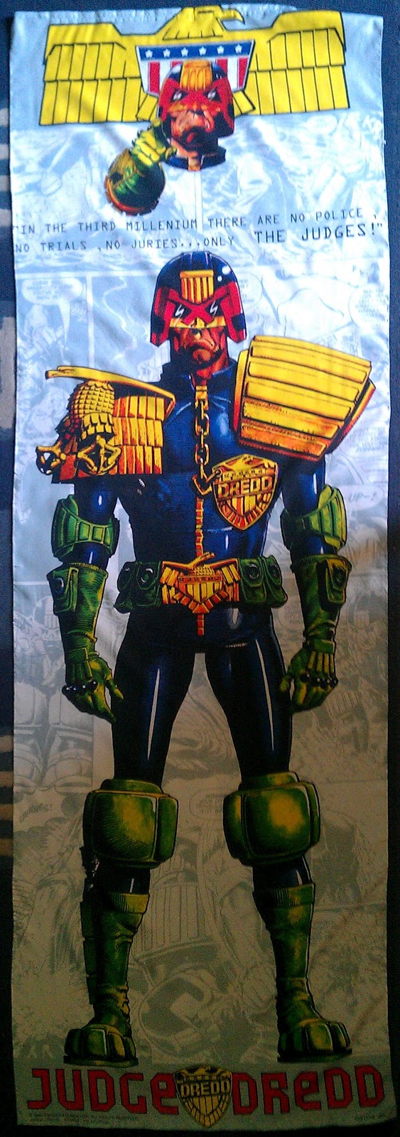 Cellar of Dredd: Judge Dredd Poster/Flag