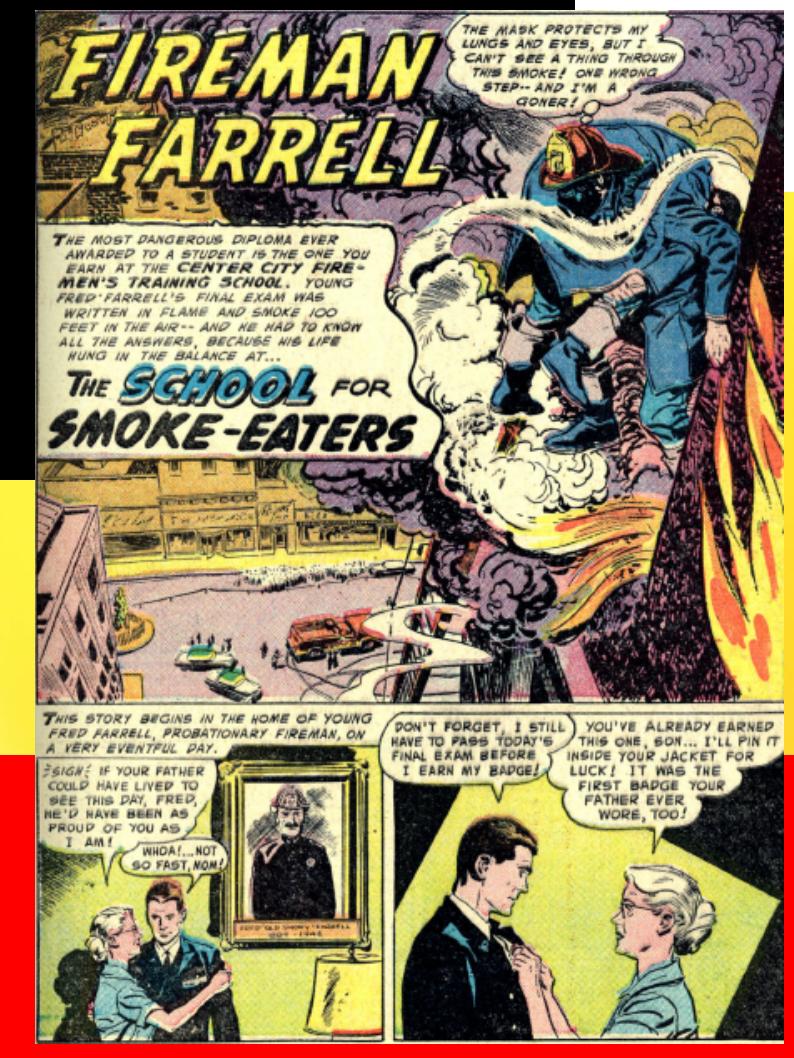 Dave's Comic Heroes Blog: Showcase On Fireman Farrell