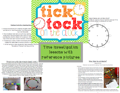 Telling Time is EASY PEASY - Teaching Special Thinkers