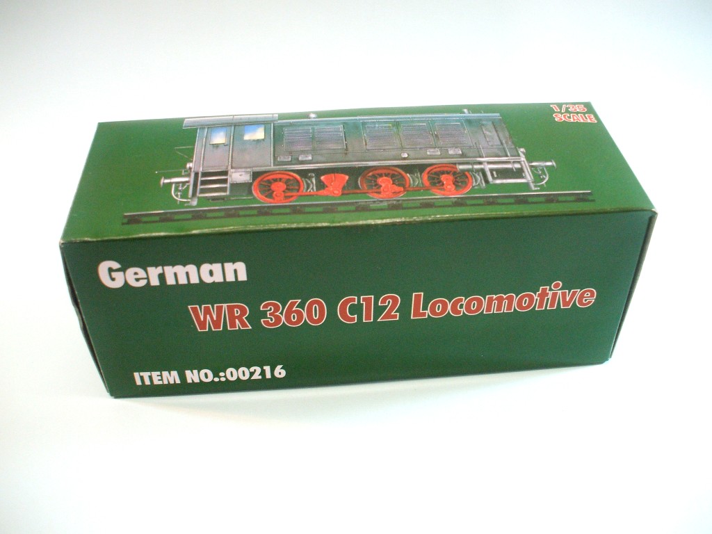 Model Building: Trumpeter German WR360 C12 Locomotive