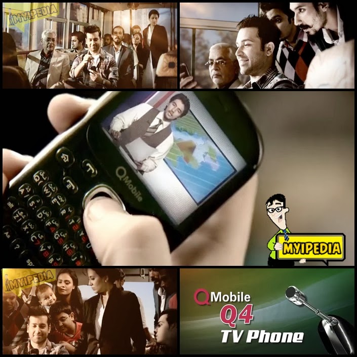 Qmobile Q4 TVphone TVC 2013 Abdullah Ejaz | Myipedia | TVC ...