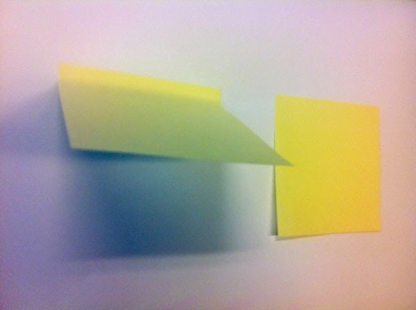 How to correctly peel off a Sticky Note | The Wit Post