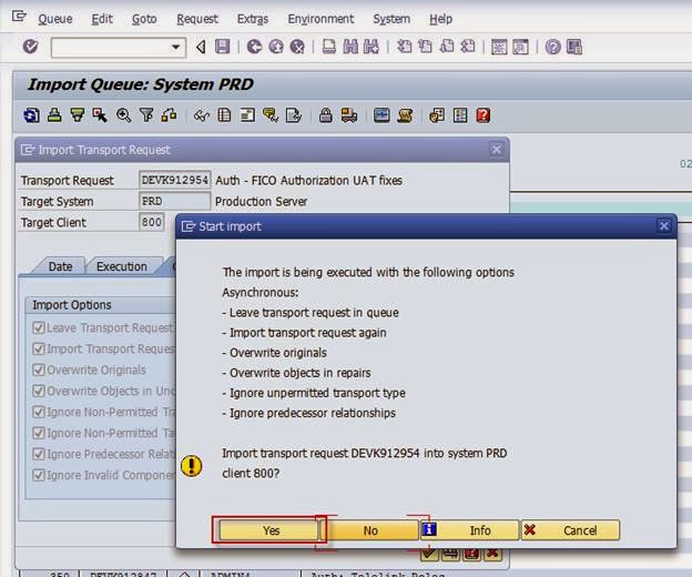 SAP Basis For Beginner: Forcing a transport between system with ...