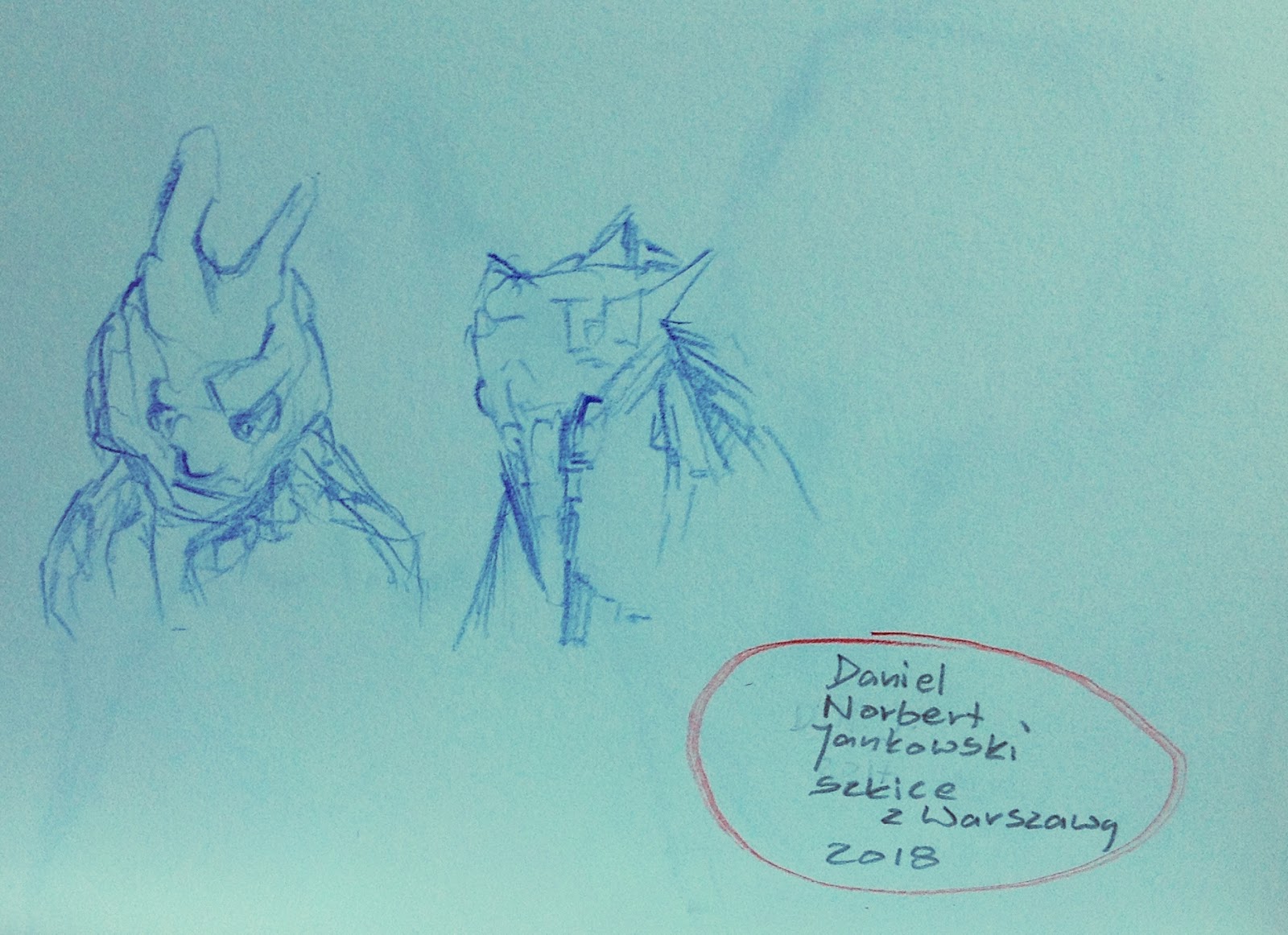 Daniel Norbert Jankowski _ DRAWINGS / watercolors / sketches