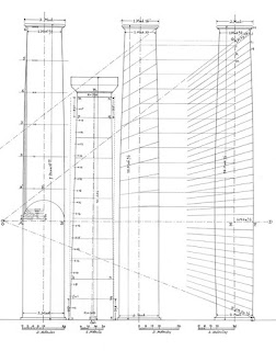 Construcción tradicional geométrica: ÉNTASIS DE UNA COLUMNA
