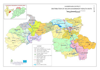 Kudmi Habitat Area: Block Map of districts of Odisha