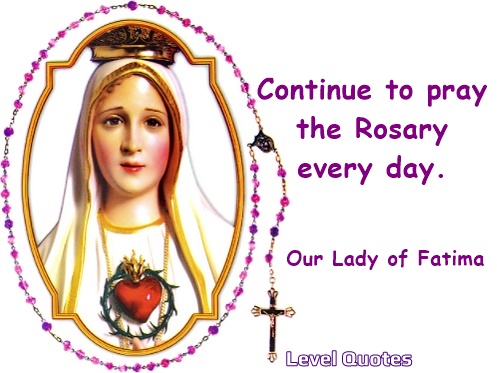 Message of Our Lady of Fatima